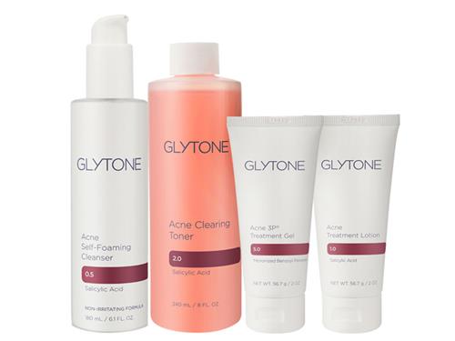 Glytone Acne Clearing System 4 Piece Kit - Skincareheaven